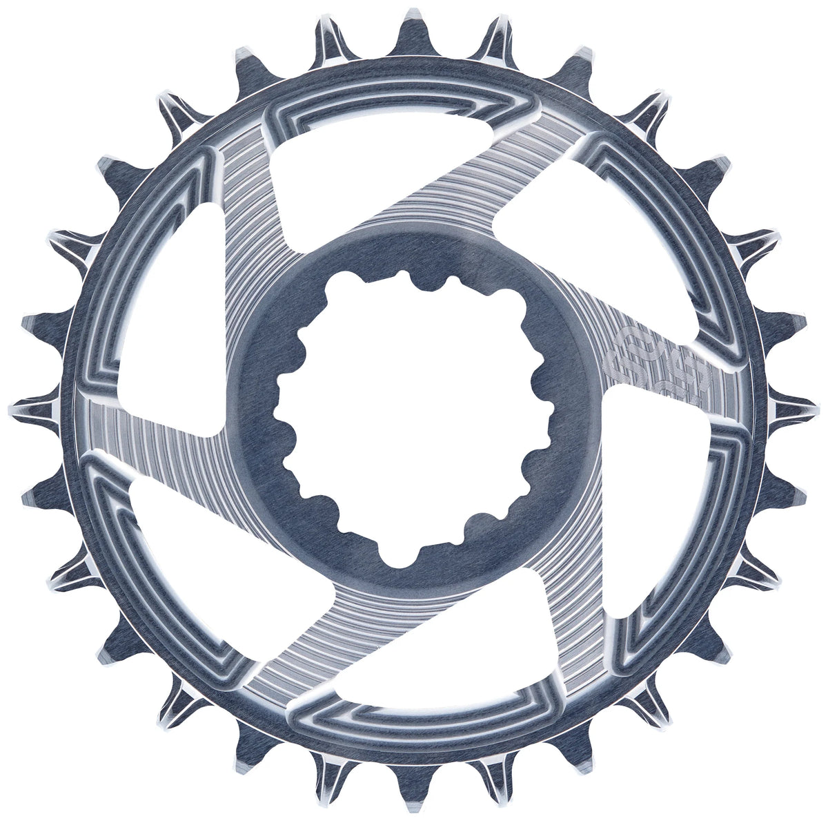 HELIX Race 3-Bolt Direct Mount Chainrings (multiple sizes) Grey – Canfield Bikes