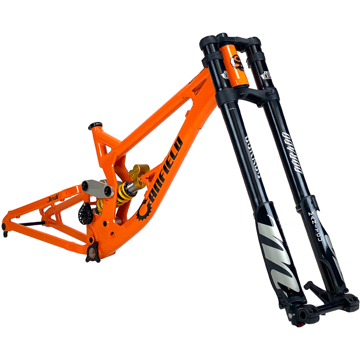 Canfield Jedi 29 - Frame, Shock + Fork | 29er High-Pivot DH Bike ...