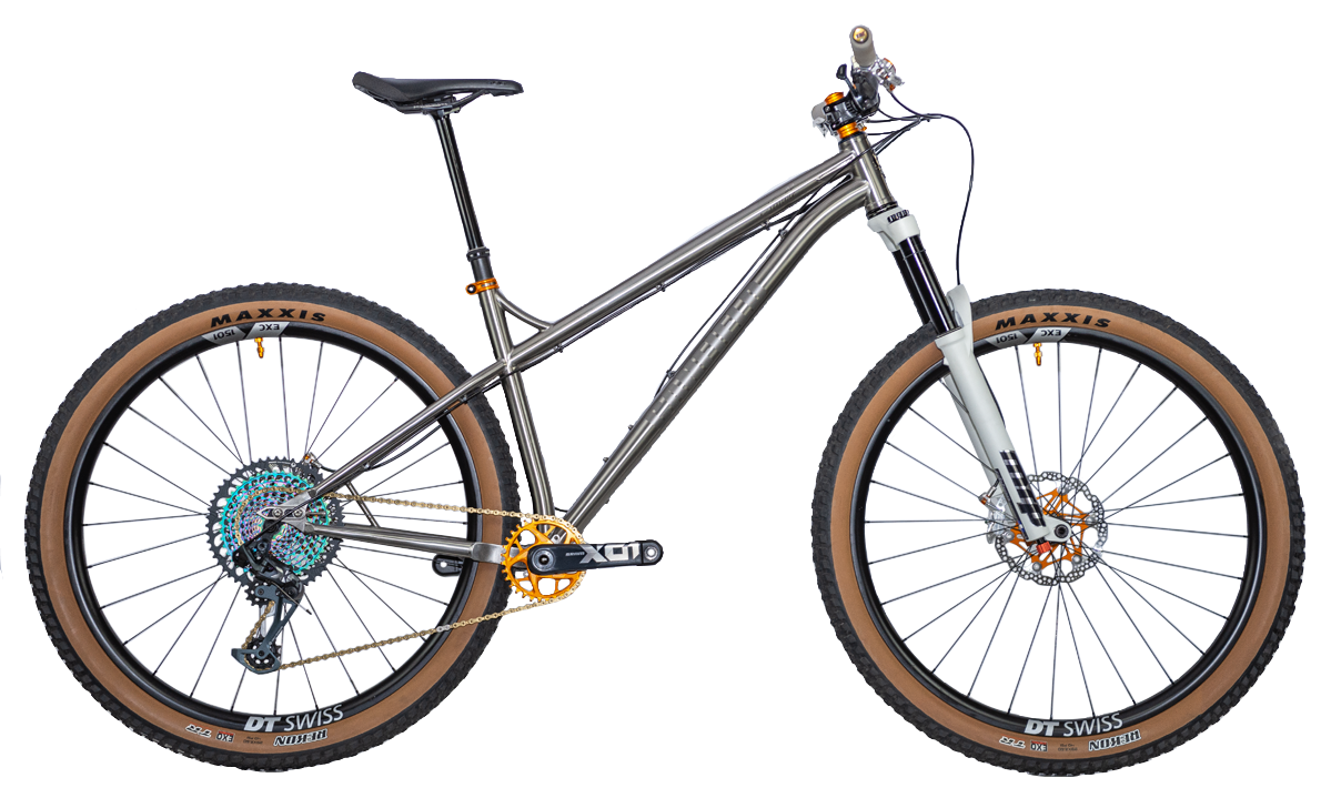 Ti Nimble 9 | Titanium Hardtail Mountain Bike | Canfield Bikes | MTB