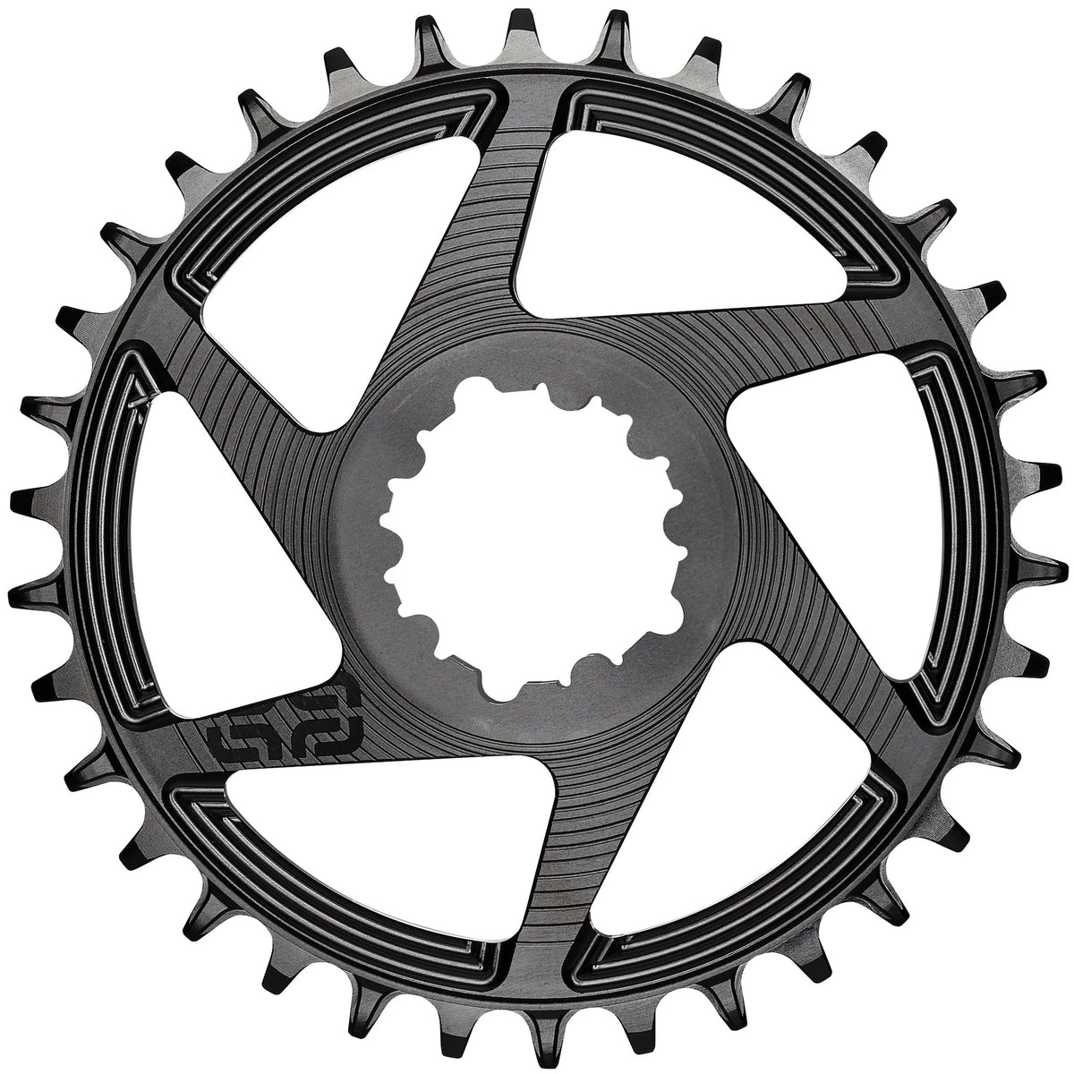 HELIX Race 3-Bolt Direct Mount Chainrings (multiple sizes) Black ...